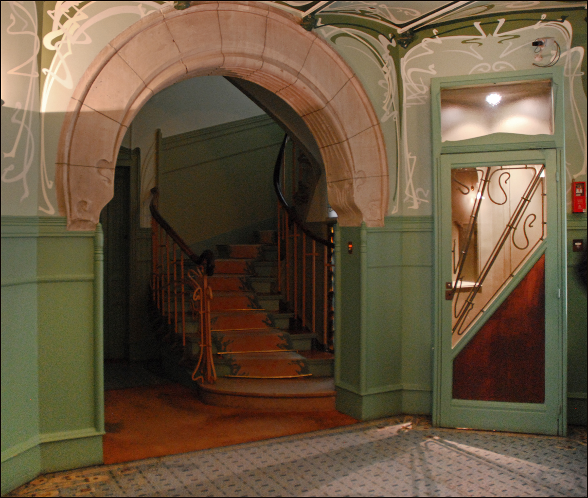 Entrance Hallway, Castel Beranger